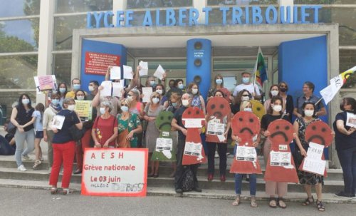 Retour sur la mobilisation AESH du 3 juin – fsu26 Retour sur la mobilisation AESH du 3 juin – fsu26