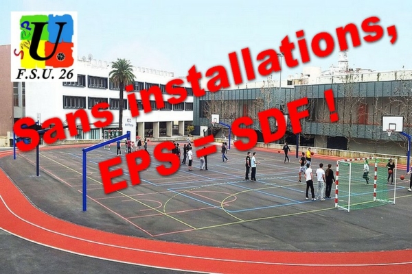 Au lycée Triboulet, à Romans, EPS = SDF ! - fsu26